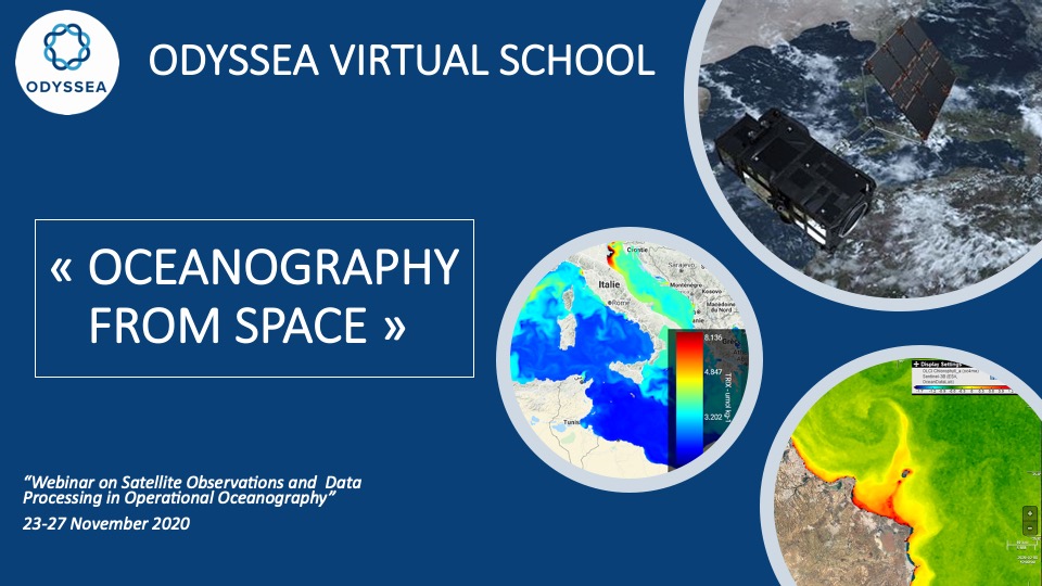 Virtual School on Oceanography from Space (VSOS) | ODYSSEA